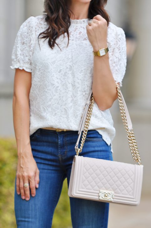Laced in White